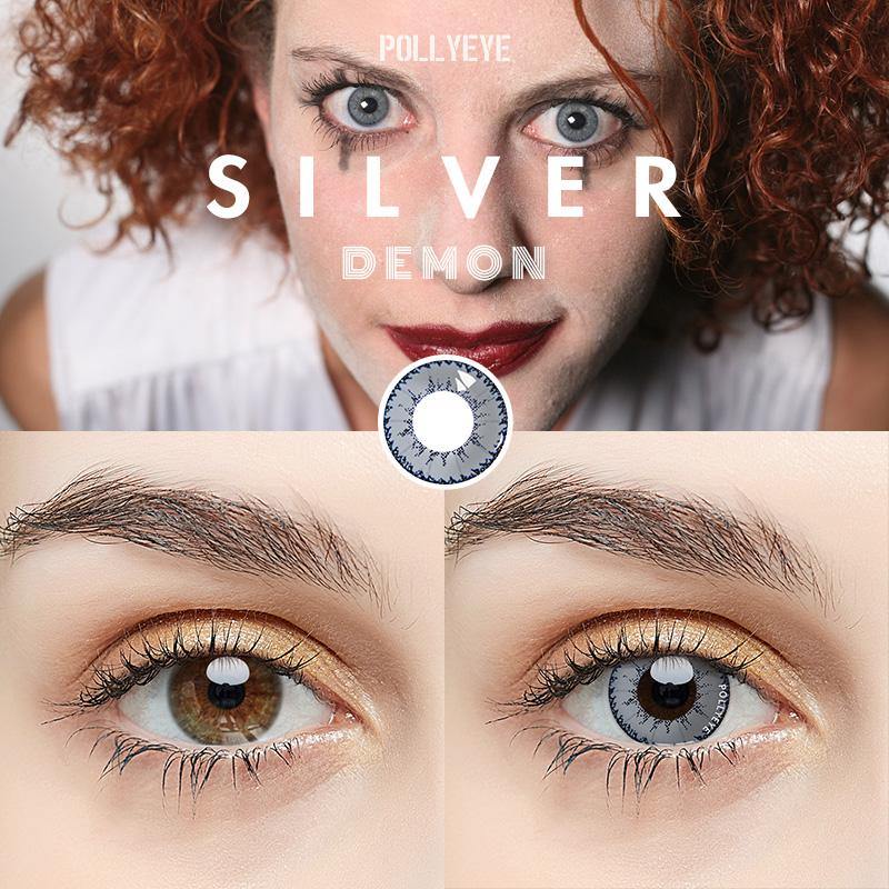 Silver Eyes Contacts